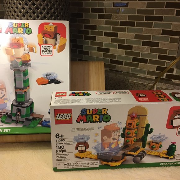 Lego | Toys | Nib Lego Super Mario Expansion Kits 7363 71388 Sold As A ...